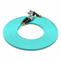 China Custom Length 1M to 100M Single Mode Fiber Optic Patch Cord with SC LC FC ST Connectors for Network Cabling for sale