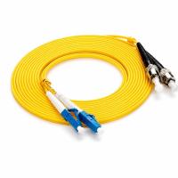 China ISO CE RoHS TIA EIA Certified Single Mode OS2 Fiber Optic Patch Cord with SC LC FC ST Connectors for sale