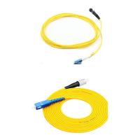 China 0.9mm Slim to 3.0mm Rugged Single Mode Fiber Optic Patch Cord with SC LC FC ST Connectors for Data Center and Outdoor Use for sale