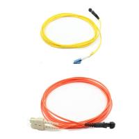 China 0.9mm Slim to 3.0mm Rugged Single Mode Fiber Optic Patch Cord with SC LC FC ST Connectors for Data Center and Outdoor Use for sale