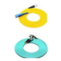China OFNP Plenum Rated LSZH Low Smoke Zero Halogen Fiber Optic Patch Cord with SC LC FC ST Connectors for sale