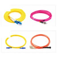 China High Density LC Simplex Fiber Optic Pigtail with 0.9mm Tight Buffer and OS2 G652D SM for Data Center for sale