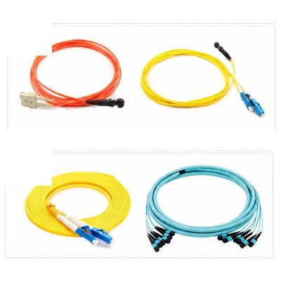 China Pre Terminated Breakout Fiber Optic Pigtail LC SC OS2 G652D SM Factory Pre Polished No Field Polish for sale