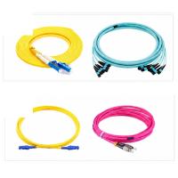 China ST/UPC Connector OM3 Multimode 50/125 Fiber Optic Pigtail with 2.0mm Diameter for LAN and Campus Networks for sale