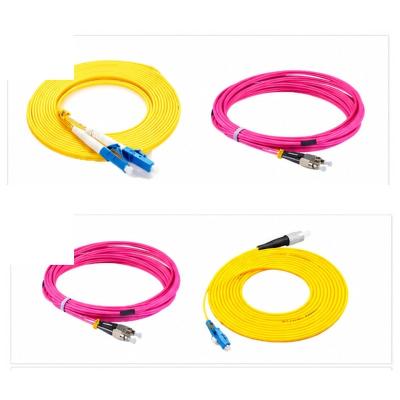 China 0.9mm Tight Buffer 2.0mm Standard 3.0mm Rugged Simplex Fiber Optic Pigtail SC LC OS2 for ODF Splicing for sale