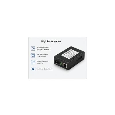 China NL-10GMC-06 10G SFP+ Media Converter with 10Gbps Data Rate, Up to 10km Transmission, and IEEE 802.3 Compliance for sale
