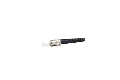 China 3.0mm Low Insertion Loss Nickel Plated Brass Body Fiber Optic ST Connector for Indoor Distribution for sale