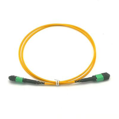 China USCOME 24 Core G657A1 LSZH 3.0 Single Mode MPO MTP Cable Fiber Optical Patch Cord Custom Length for sale