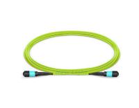 China 16 Core MPO MTP Cable OM5 50/125 Low Insertion Loss Fiber Optic Patch Cord for sale
