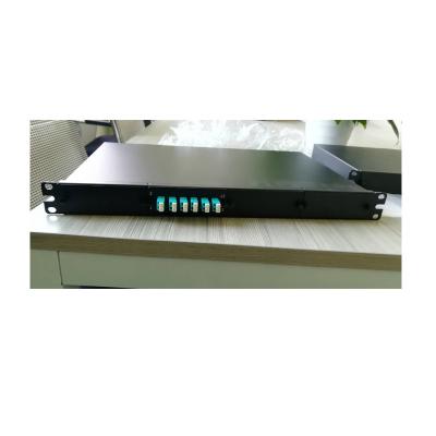 China 1U Rack Mount Fiber Optic Patch Panel with Oval Spring for 16C/32C Ribbon Fiber and MTP-16 Cassettes for sale