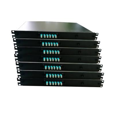 China High Density 19 Inch Rack Mount Fiber Optic Distribution Frame with MPO/MTP Connector for sale