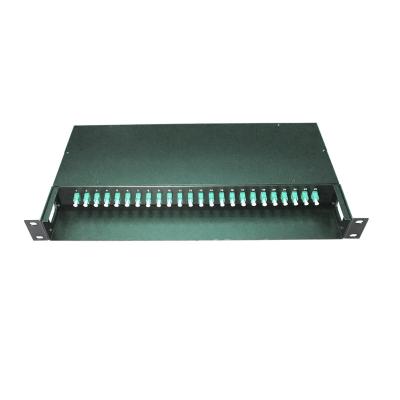 China 32C MPO MTP Fiber Optic Patch Panel with Oval Spring for High-Density Data Centers for sale