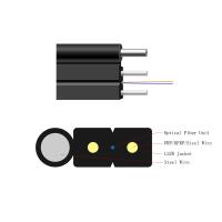 China Self-supporting FTTH Drop Cable with LSZH Jacket and G652A Fiber for Aerial Usage for sale