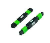 China MPO Attenuator Single Mode 12 Fiber Plastic Material Male to Female for 40/100G Transmission for sale