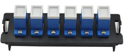 China Plastic Material 12 Port SC Duplex Fiber Optic Patch Panel with Clip Installation for 19 Inch 1U Distribution Box for sale