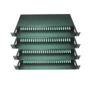 China 48 / 96 Fiber MPO/MTP Fiber Optic Patch Panel Termination Box with 19 Inch Rack Mount and SPECC Material for sale
