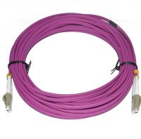 China 10 Meter Length LC-LC Connector 2.0mm Diameter Fiber Optic Patch Cord for CATV Data Center for sale