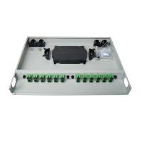 China 24 Fiber SC Connector Slide Out Drawer 19-inch Rack Mount Fiber Optic Distribution Frame ODF for sale