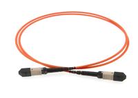 China MPO MTP Cable MPO Patch Cord with 8 / 12 / 24 Fiber Core Customizable Length and Low Insertion Loss for sale