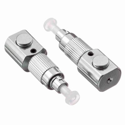 China Metal Material FC Fiber Optic Adapter for Single Mode Bare Fiber with Easy Installation for sale