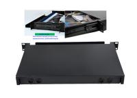 China 12 24 48 96 Port Sliding Drawer Type Multimode Fiber Optic Distribution Frame and Patch Panel for sale