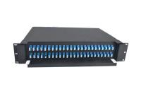 China 1U Rack Mount Fiber Optic Patch Panel with 12 Core SC/FC/ST/LC Splicing for FTTH Networks for sale