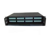 China 24 Port Rack Mount Fiber Enclosure Loaded Fiber Optic Distribution Frame LGX for sale