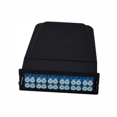 China 12-fiber MPO Cassette Module with Corning ClearCurve® Fiber for Plug-N-play Deployment in Data Centers for sale