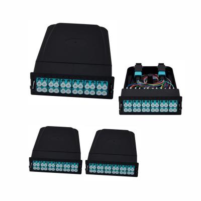 China 24 Fiber MPO Cassette Module with Corning ClearCurve® and Pre-terminated Design for High-Density Networks for sale
