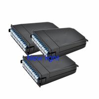 China MTP MPO Cassette Module with Corning Fiber Optic Cable, 12/24/48/96 Port Options and Low Insertion Loss for High-Density Data Centers for sale