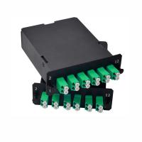 China Pre-terminated High-density MPO Cassette Module with Low Insertion Loss for Fiber Optic Networks for sale