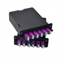 China Pre-terminated High-density MPO Cassette Module with Low Insertion Loss for Fiber Optic Transmission for sale