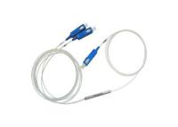 China 1x2 Mini Type PLC Fiber Optic Splitter with Stainless Steel Tube for Single Mode Applications for sale