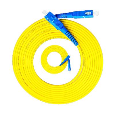 China LC-LC Connector Optical Fiber Patch Cord with 2.0mm Diameter and Customizable Length for sale