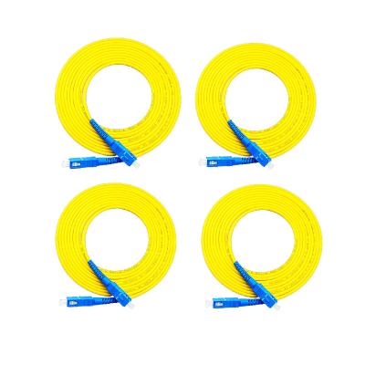 China 2.0mm Diameter LC-LC Connector Armored Fiber Optic Patch Cord with Customizable Length for sale