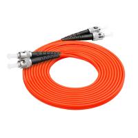 China ST-FC Multimode Duplex Fiber Optic Patch Cable with Customizable Length for High-Speed Data Transmission for sale