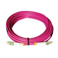 China Custom Length Multimode ST to LC Optical Fiber Patch Cord for High-Speed Data Transmission for sale