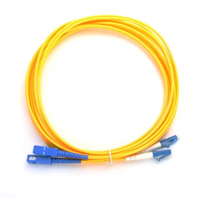 China Duplex Multimode Fiber Optic Patch Cord with Customizable Length for High-Speed Data Transmission for sale