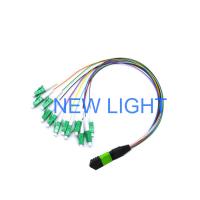 China PVC LSZH Material MPO MTP Cable Custom Length 12 Fibers Fiber Optic Patch Cord for sale