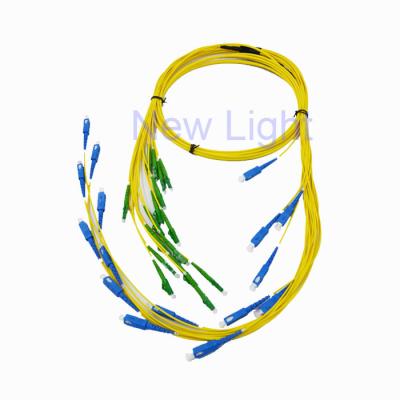 China Single Mode LC-LC Uniboot Fiber Optic Patch Cord with Customizable Length and LC-LC Connector for sale