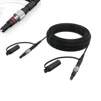 China Waterproof IP67 Single Mode G657A1 Fiber Optic Patch Cord with 1310nm Wavelength for Outdoor Applications for sale