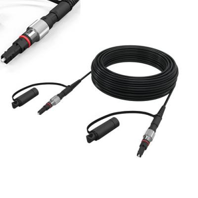 China Waterproof IP67 Single Mode G657A1 Fiber Optic Patch Cord with 1310nm Wavelength for Outdoor Applications for sale