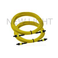 China 3.0 mm MPO MTP Cable 12 Core Single Mode Fiber Optic Cable for 40GBase-SR4 and 100GBase-SR4 Applications for sale