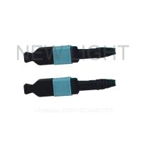 China 12 Core MPO MTP Cable with LSZH Material and Low Insertion Loss for 40G/100G Ethernet for sale