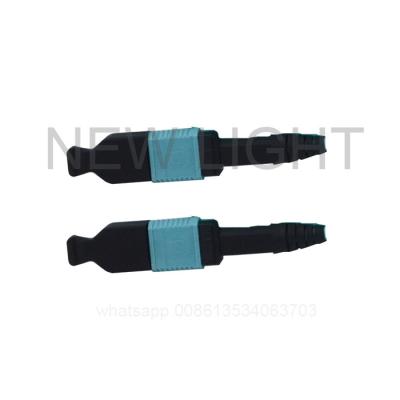 China 12 Core MPO MTP Cable with LSZH Material and Low Insertion Loss for 40G/100G Ethernet for sale