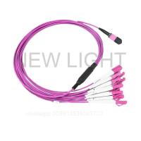 China OS2 OM3 OM4 MPO MTP Fiber Optic Cable for 100 Gigabit Ethernet with Low Loss and Easy Migration from 10GbE to 40GbE or 100GbE for sale