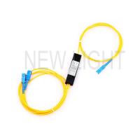 China Single Mode 1x2 1x4 1x8 1x16 PLC Splitter with Stainless Steel Tube for Fiber Optic Networks for sale