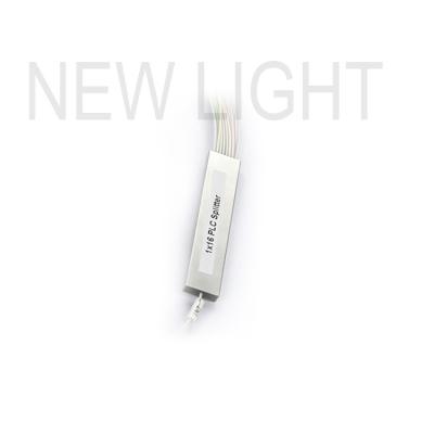 China ANATEL Certified Mini Block Fiber Optic PLC Splitter with SC Connector for FTTH Networks for sale