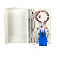 China ABS+PC Material Wall Mountable Waterproof IP65 Fiber Optic Termination Box for FTTH Networks for sale