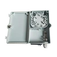 China Waterproof 4 Core Fiber Optic Distribution Box Wall Mountable FTTH Termination Box for sale